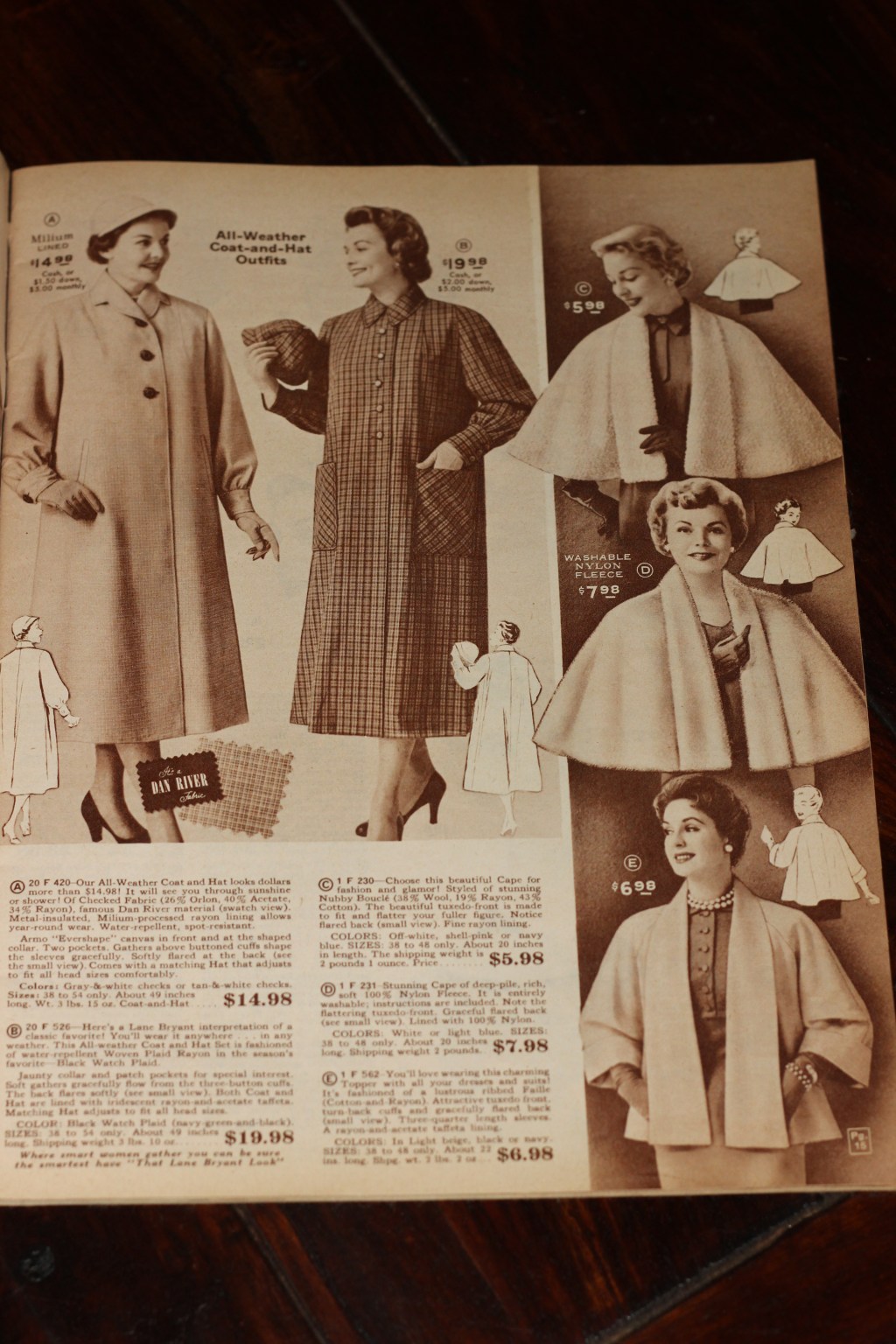 Lane Bryant Catalog – Spring/Summer 1956 - Chronically Overdressed